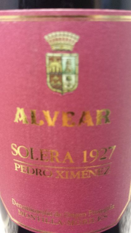 Sherry Alvear Solera 1927 Parker 98/100 (Neu (gemäss Beschreibung)) in ...