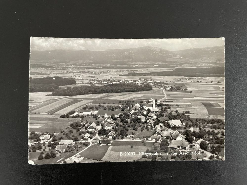 AK SO Fliegeraufnahme Aeschi (Gebraucht) in Thal für CHF 1 – mit Lieferung auf Ricardo kaufen