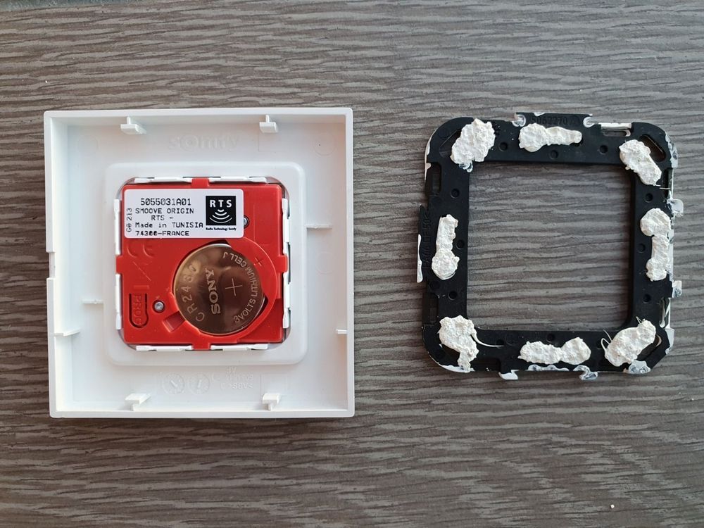 Somfy Smoove Origin RTS inkl. Rahmen für Markisen/Rollladen | Kaufen ...