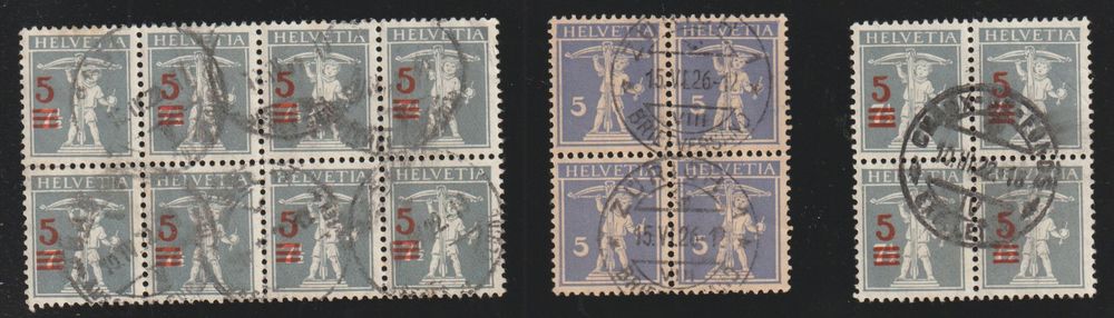 Los mit Block une 4er Block Tellknabe | Kaufen auf Ricardo