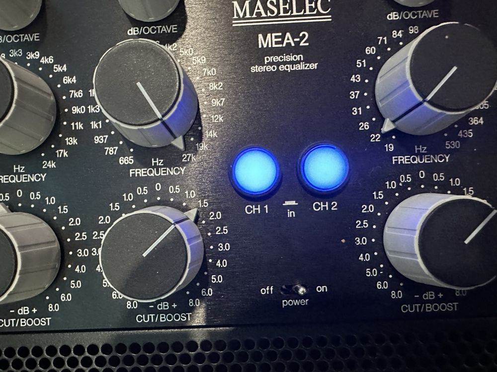 Maselec MEA-2 Stereo Equalizer Top Zustand (Gebraucht) in Zürich für ...