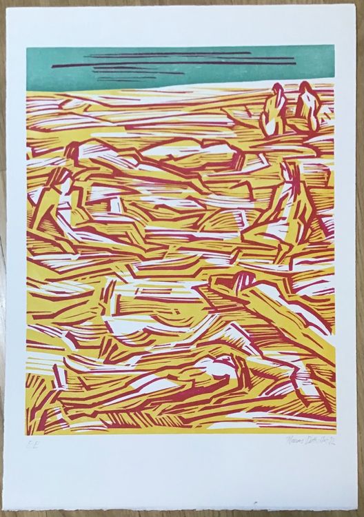 Thomas DETTWILER Sehr Seltener Lithographie Handsigniert (Gebraucht) in Root für CHF 40 – mit ...