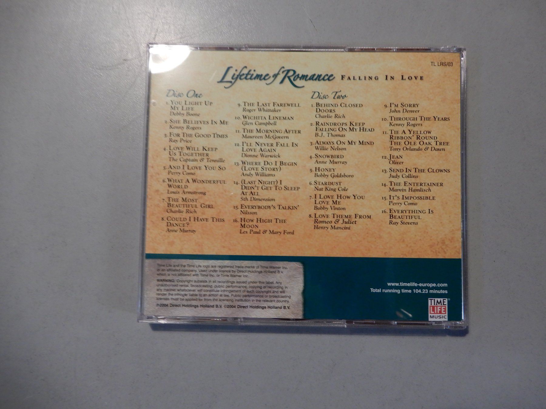 CD - Lifetime of Romance - Falling in Love - Doppel CD 🎶... (Gebraucht ...