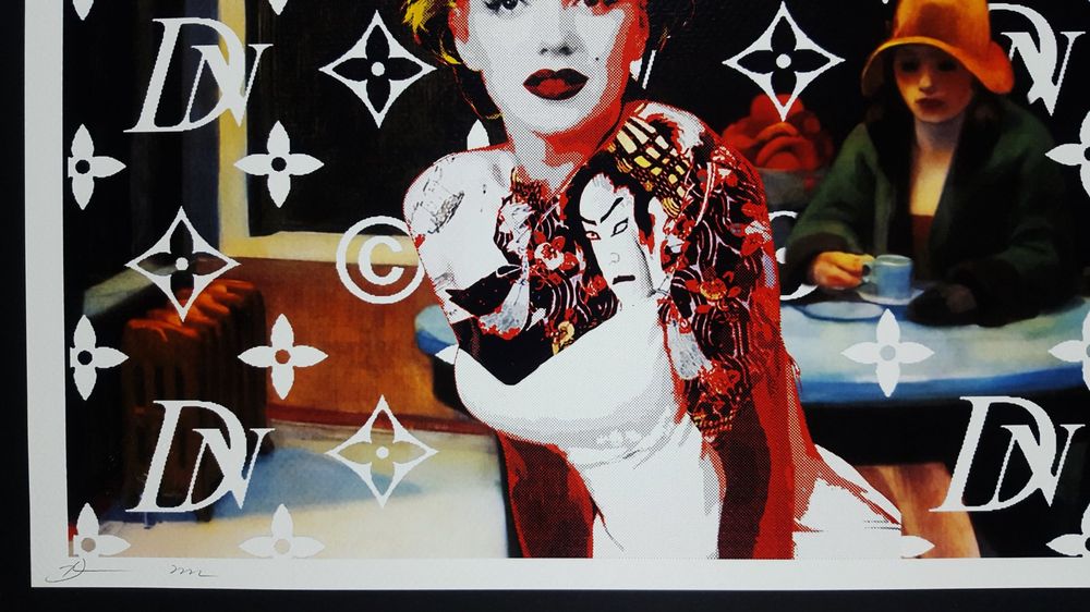 Death NYC Graffiti Pop Art Druck Hooper Tatoo Marilyn Monroe (Neu ...