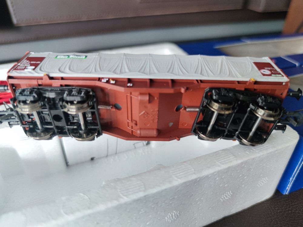 2x Roco H0 67729 67728 Schiebeplanwagen On Rail NS Cargo (Neu (gemäss ...