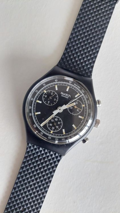 Swatch Chrono BLACK FRIDAY SCB100 | Kaufen auf Ricardo