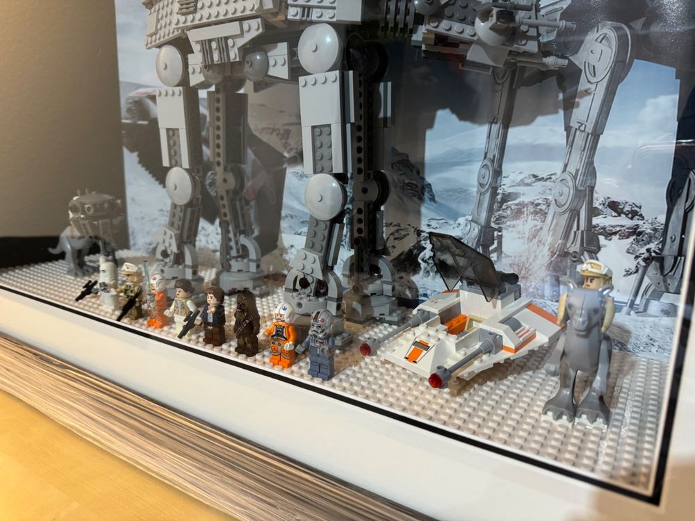Star Wars Lego Minifigures display frame (Neu (gemäss Beschreibung)) in ...