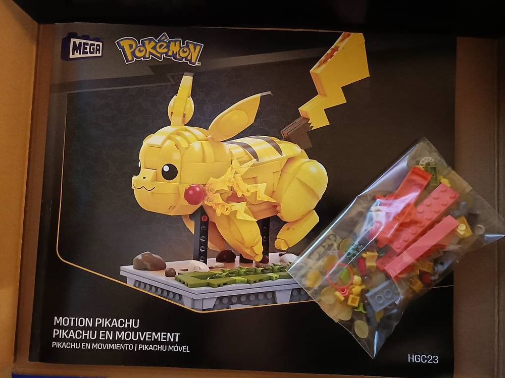 Pokémon Motion Pikachu - Mega Construx - comme neuf (D'occasion) à ...