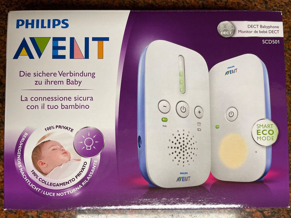 Babyphone Philipps Avent SCD501 | Kaufen auf Ricardo
