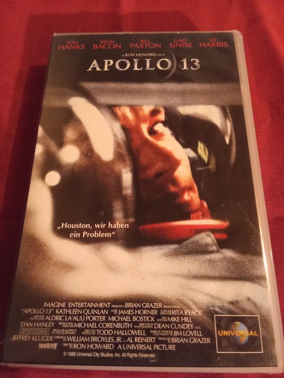 Apollo 13 (USA 1995) Universal CIC VHS U401101 (Gebraucht) in ...