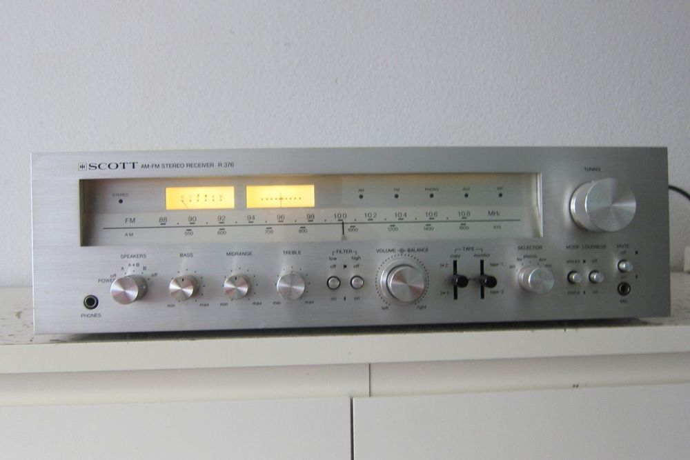 Scott R-376 Vintage Receiver 70er Jahre (Gebraucht) in Fahrweid für CHF ...