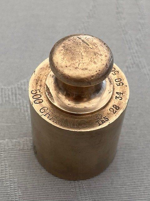 Antikes Messing-Gewicht, 500 gr. | Kaufen auf Ricardo