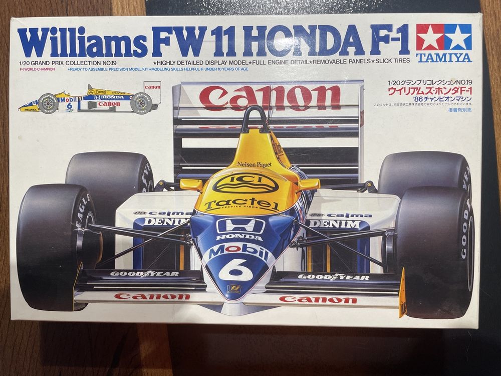 Tamiya Williams FW-11 Honda F-1 | Kaufen auf Ricardo