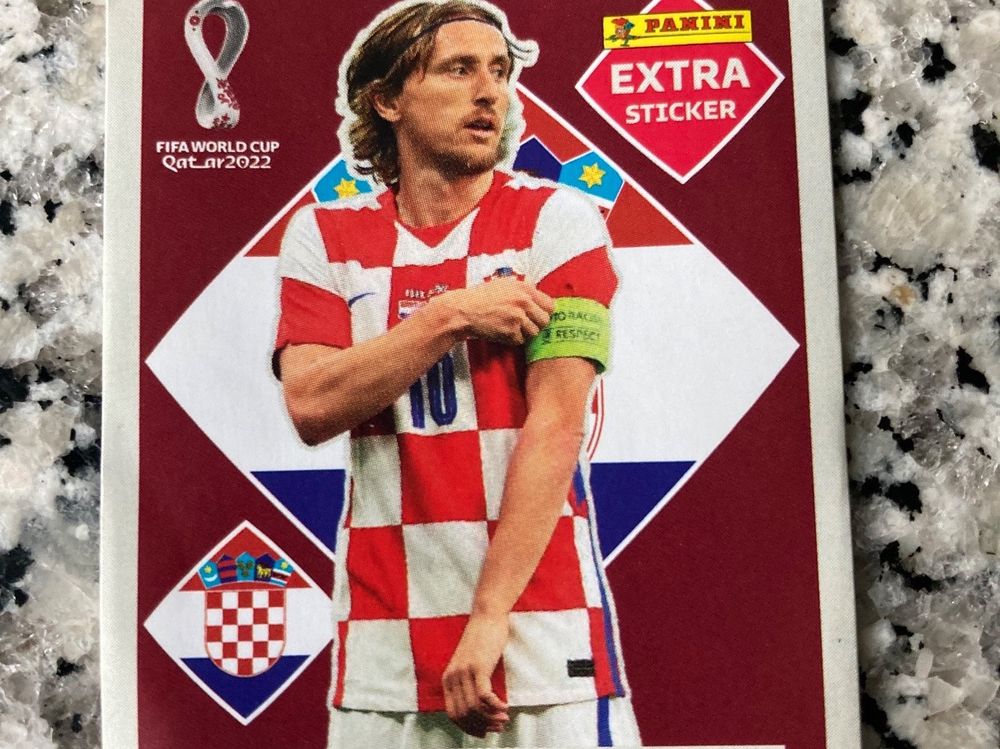 Luka Modric Panini Extra Sticker 2022 | Kaufen auf Ricardo