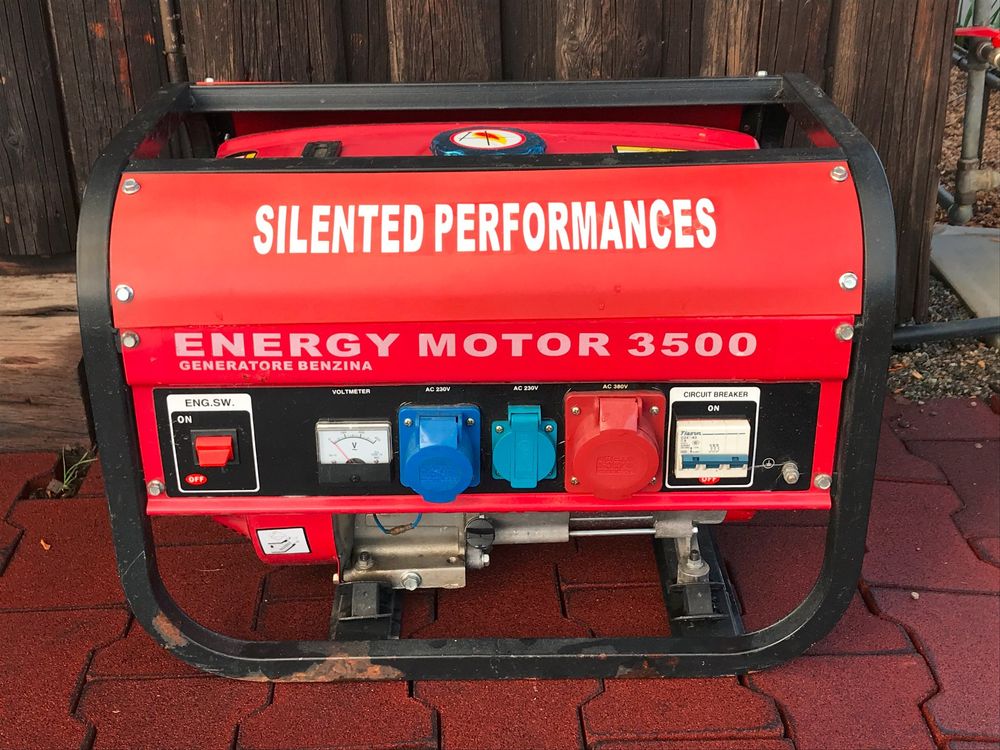Stromerzeuger Stromgenerator Notstromgenerator 400/220 Volt (Gebraucht ...