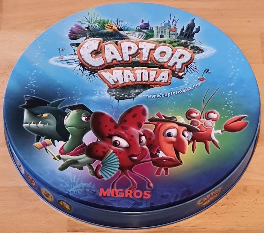 Captor Mania Migros Spiel - Box inklusive magnetische Steine (Neu ...