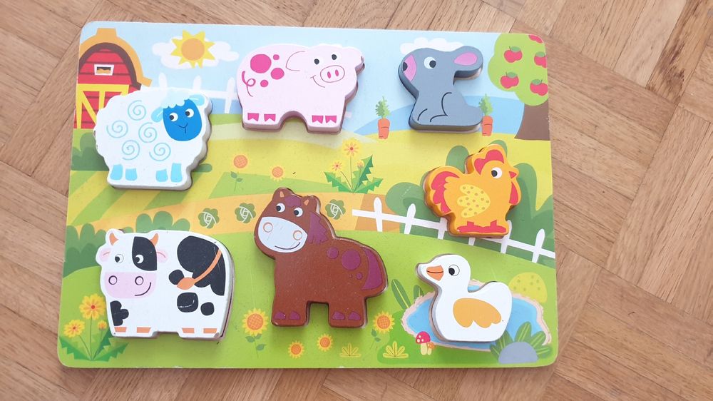 Puzzle 3D Bauernhoftiere (Gebraucht) in Lengnau BE für CHF 7 – mit Lieferung auf Ricardo kaufen