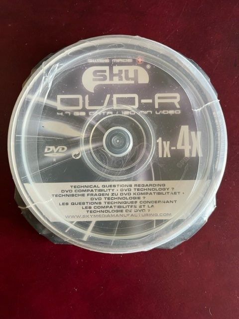 Sky DVD - R Pack (Neu und originalverpackt) in Nottwil für CHF 4.5 ...