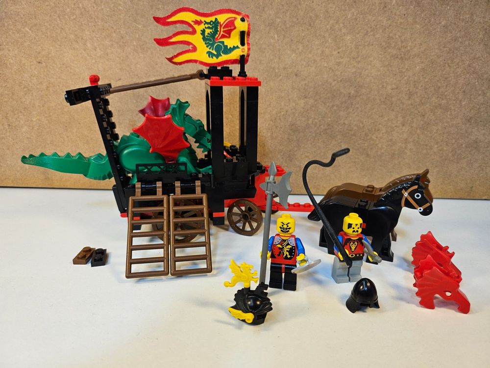 Lego Set 6056, Dragon Wagon Jahr 1993 komplett, Ritter (Gebraucht) in ...