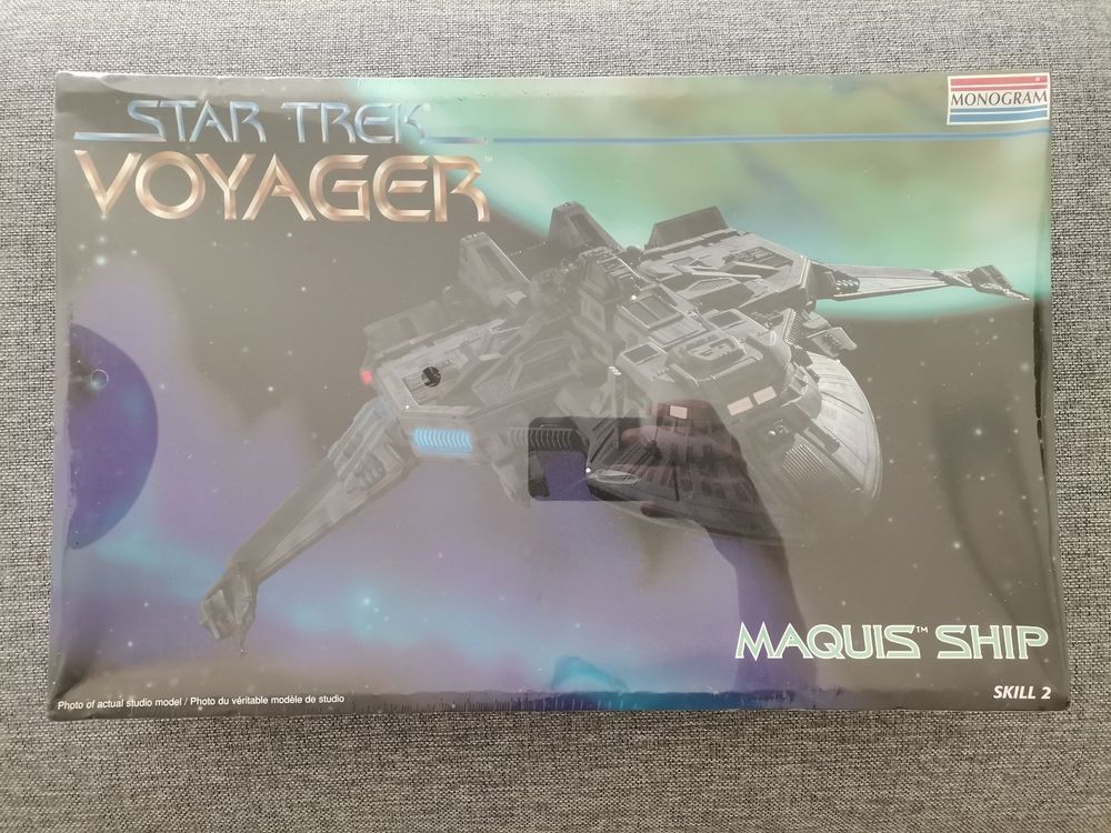 Maquette Star Trek Voyager Maquis Ship Monogram 1995 neuve (Neuf avec ...