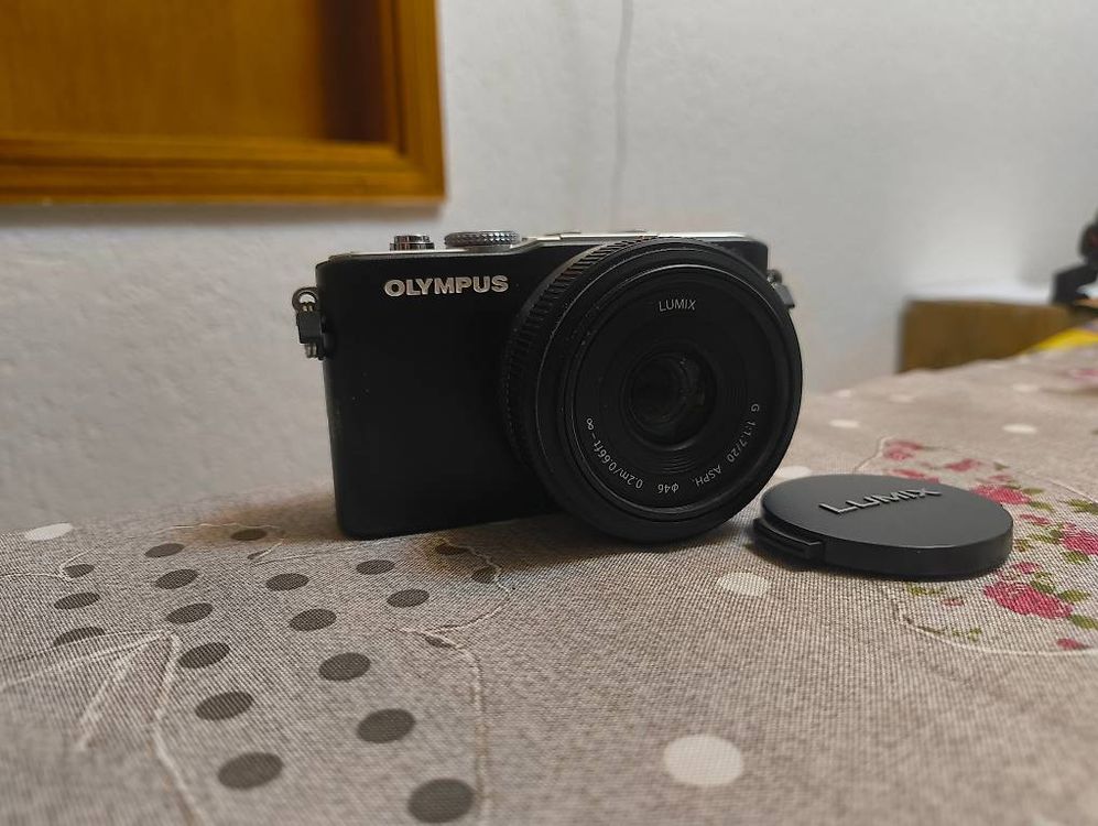 Olympus E-PL3 with IR filter + Lumix 20mm (Gebraucht) in Dongio für CHF ...