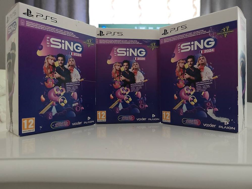 Let's Sing 2024 PS5 avec 2 micros - Chantez à tue-tête!🌟... (Gebraucht) in Mont-sur-Lausanne für ...