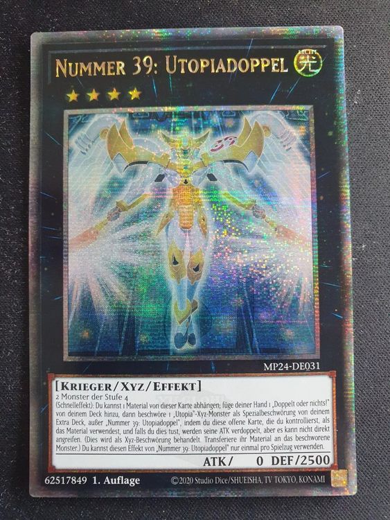 Yu-Gi-Oh! MP24-DE031 Nummer 39: Utopiadoppel QCentury NM (Neu und originalverpackt) in Chur für ...