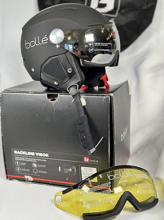 Bollé Backline Visor | 2-in-1 Skihelm Gr. M Neu&OVP (Gebraucht) in ...