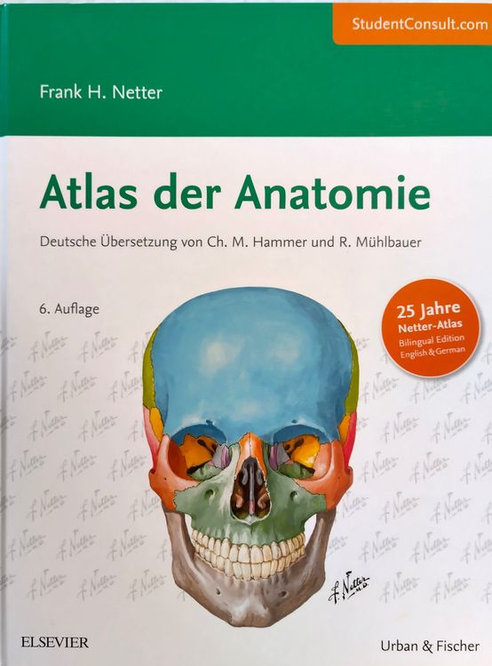 Anatomie Atlas / Frank H. Netter / 6. Auflage mit 531 Tafeln (Gebraucht ...
