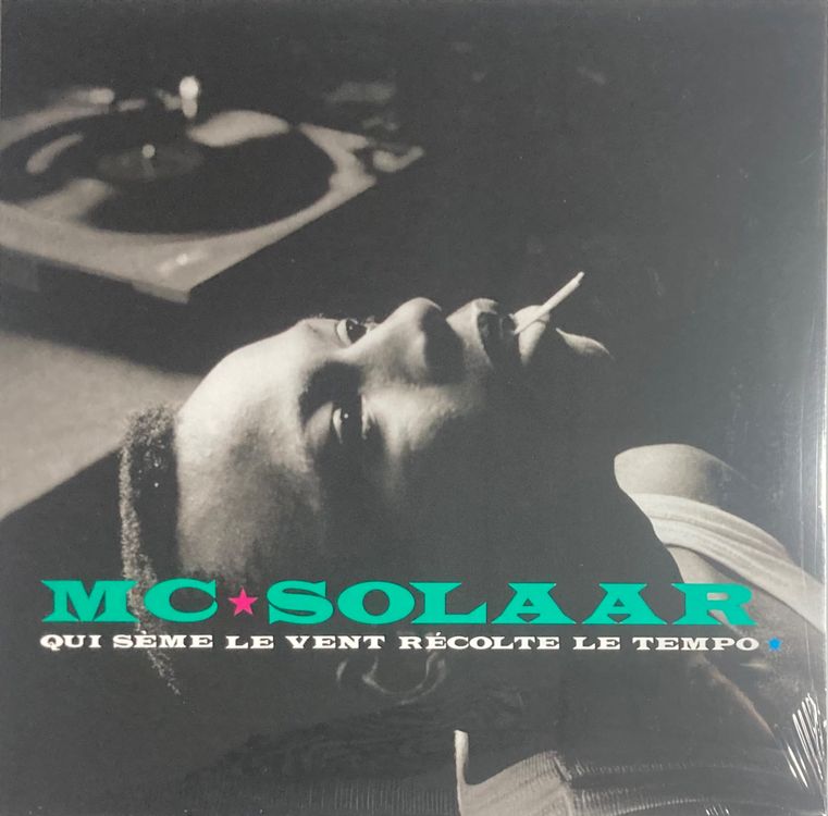 MC SOLAAR - QUI SÈME LE VENT RÉCOLTE LE TEMPO (Neuf avec emballage d ...