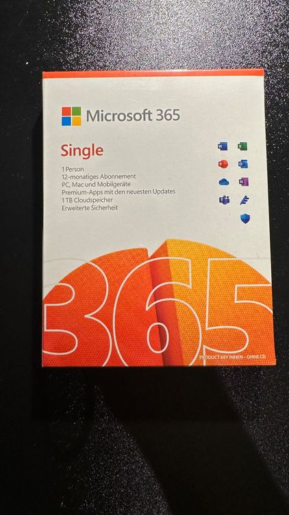 Microsoft 365 Single DE (Neu und originalverpackt) in Dietikon für CHF ...