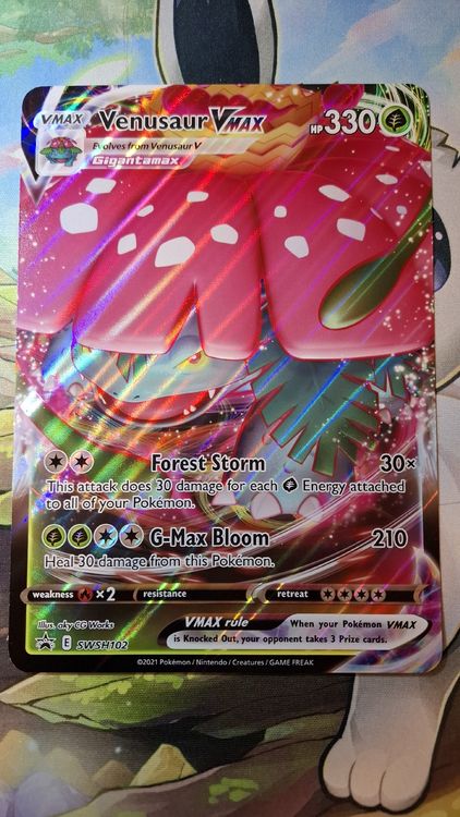 Venusaur Vmax Jumbo - Promo SWSH102 (Neu (gemäss Beschreibung)) in Petit-Lancy für CHF 5 – mit ...