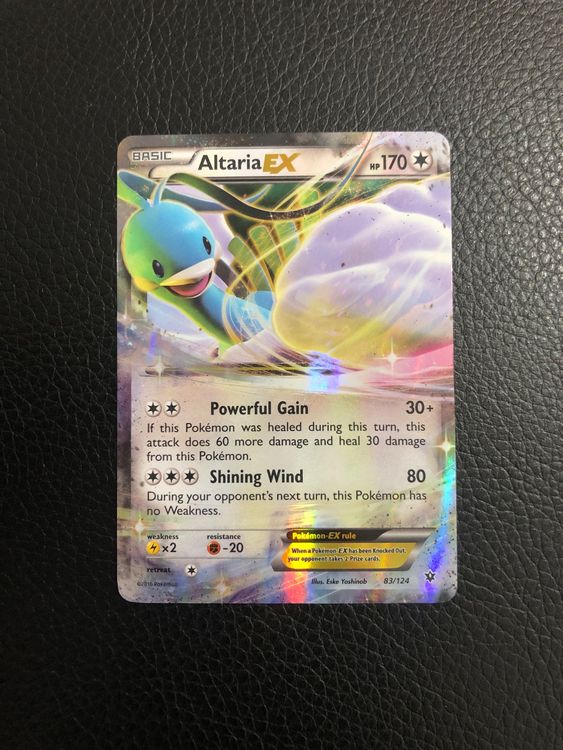 XY Fates Collide - Altaria EX 83/124 Ab 1 (Gebraucht) in Paradiso für ...