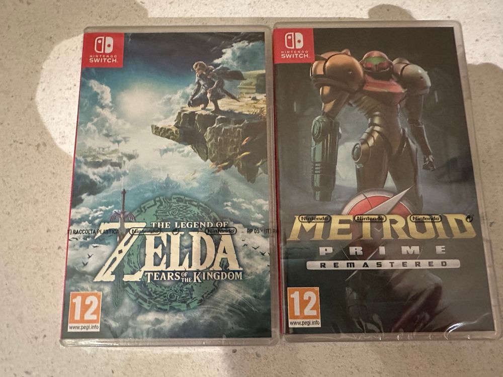 The Legend of Zelda: Tears of the Kingdom & Metroid Prime (Neu und ...