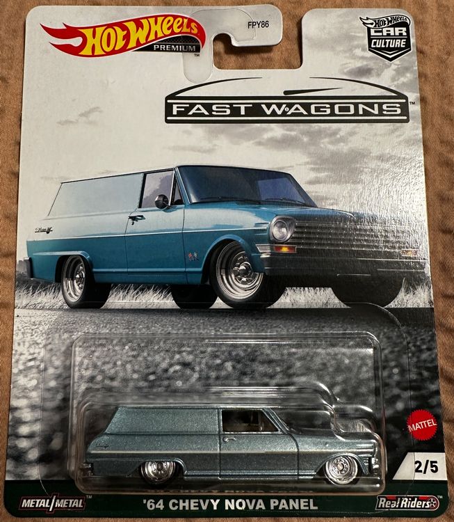 Hotwheels premium Fast Wagons Chevy Nova Panel | Kaufen auf Ricardo