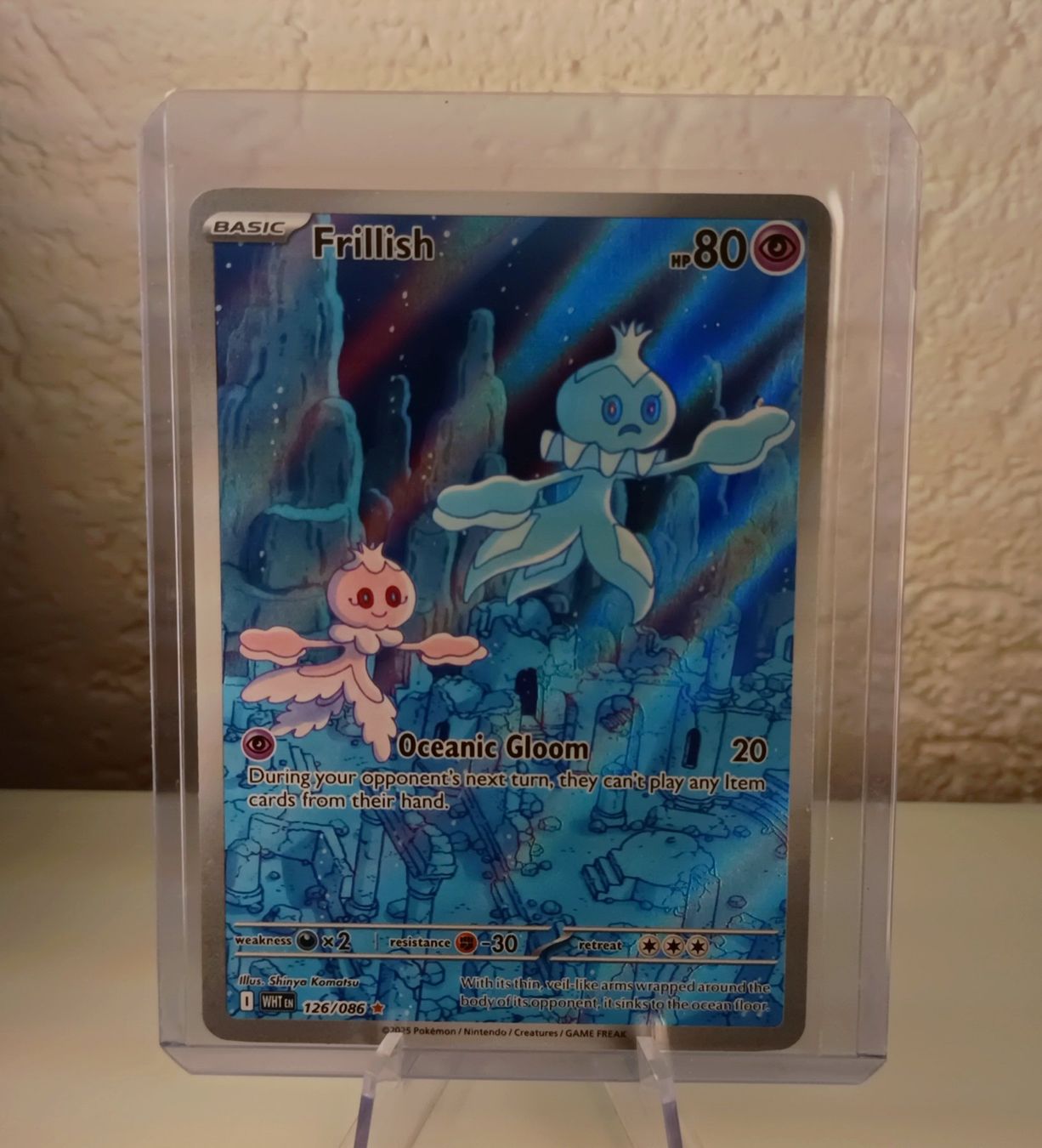 Frillish 126/086 White Flare Pokemon WHT EN MINT (Neu (gemäss ...