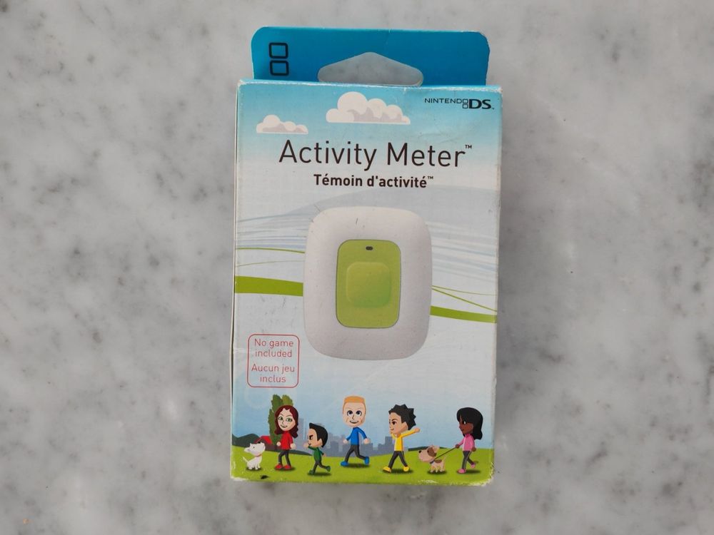 Nintendo DS Activity Meter - Schrittzähler Laufrhythmus DS (Neu und ...