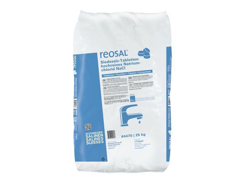 REOSAL-Regeneriersalz Tabs 25kg Säcke (Neu und originalverpackt) in Immensee für CHF 16.2 – nur ...