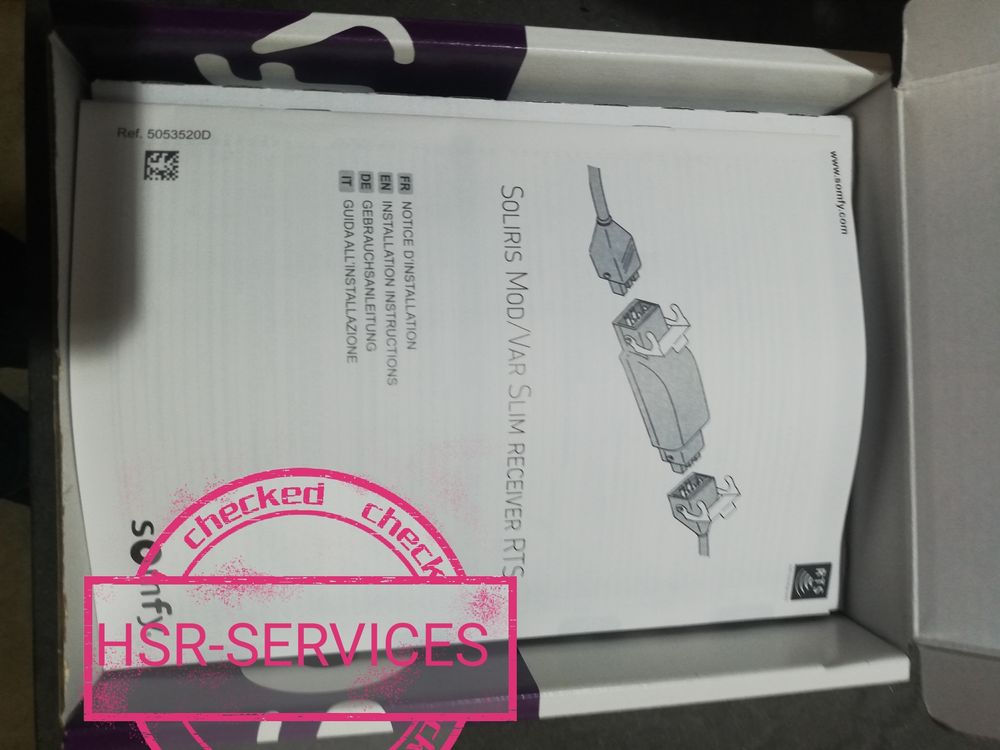 Somfy Funk Empfänger io plug. Neu (Neu und originalverpackt) in Rapperswil /Be für CHF 69 – mit ...