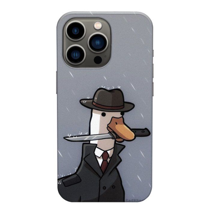 Einlagige Hülle für das iPhone 13 Pro - "Spy goose" | Kaufen auf Ricardo