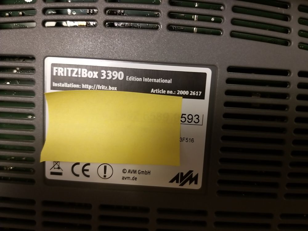Fritz.Box FritzBox 3390 Router Repeater | Kaufen auf Ricardo