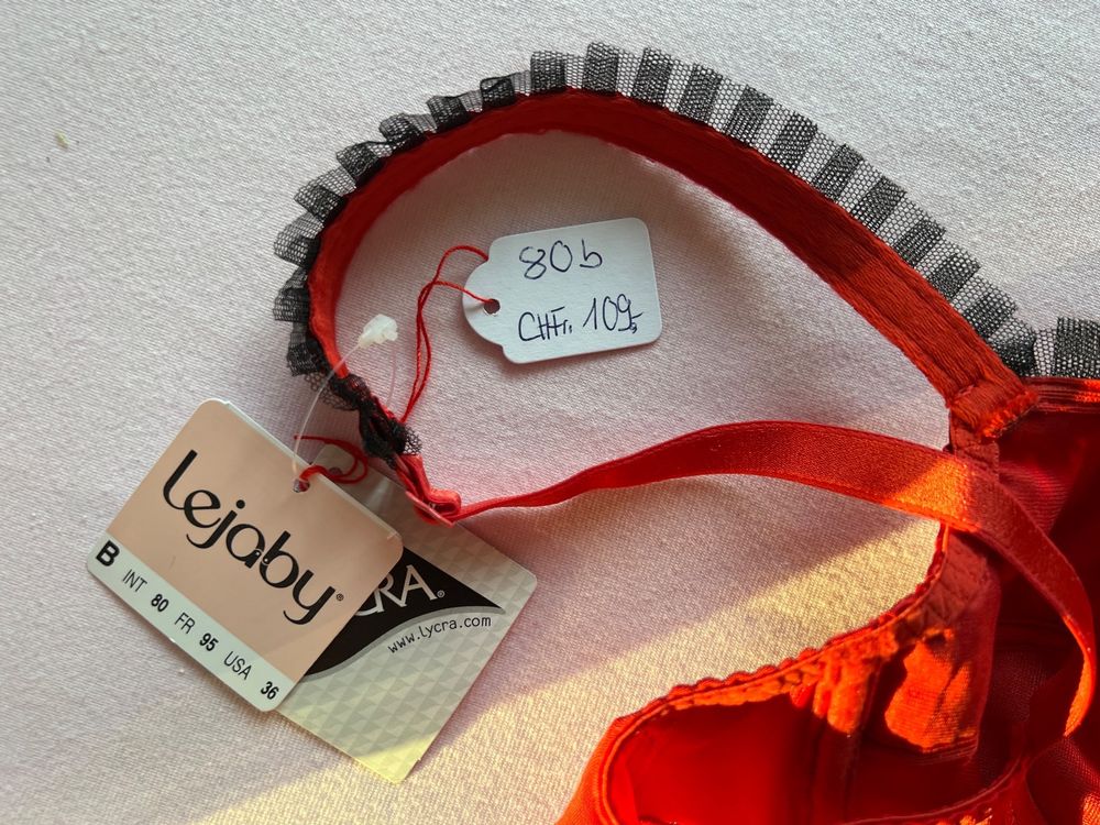 Lejaby BH NEU, Gr. 80B, NP: 109CHF (Neu (gemäss Beschreibung)) in Hochdorf für CHF 28 – mit ...