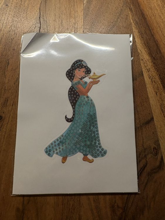Disney 100 Crystal Art Sticker - Jasmine (Neu und originalverpackt) in ...