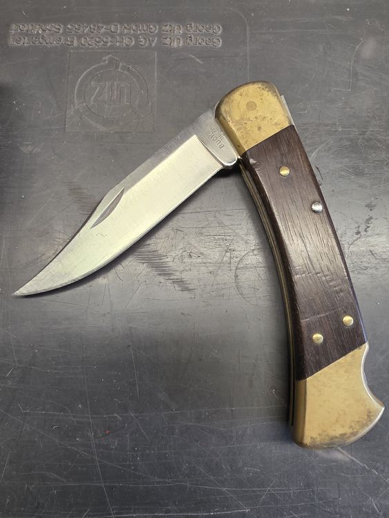 Buck Taschenmesser 110 Folding Hunter - Top Zustand! (Gebraucht) in ...