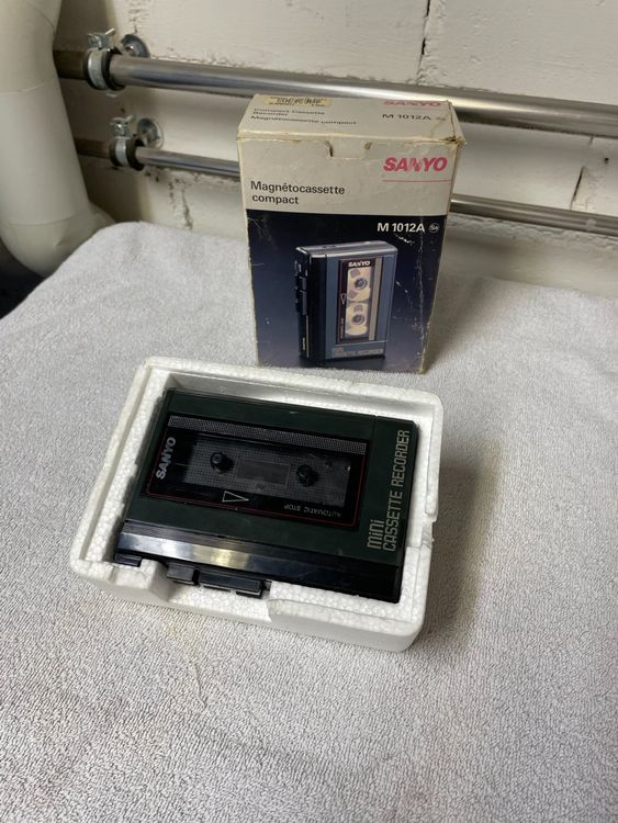 Sanyo M1012A Kassette Recorder Walkman Rarität (Gebraucht) in ...