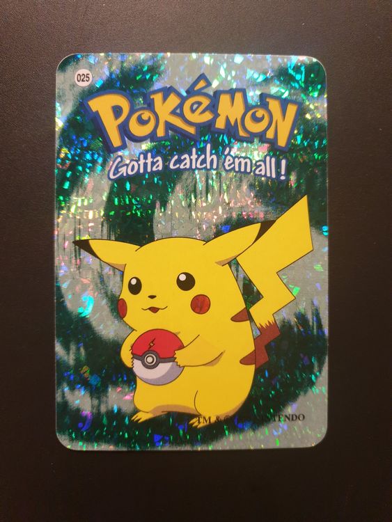Pokemon Vintage Pikachu 025 - Vending Machine - Holo - RARE! | Kaufen ...