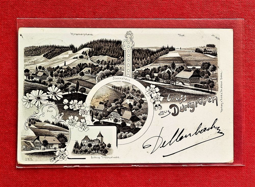 Dürgraben - Post - Thal - Kramershaus - Litho - 1904 (Gebraucht) in Rothrist für CHF 26 – mit ...