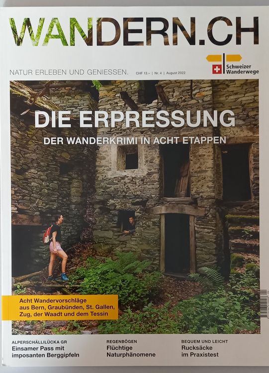 WANDERN.CH "Natur erleben und geniessen" | Kaufen auf Ricardo