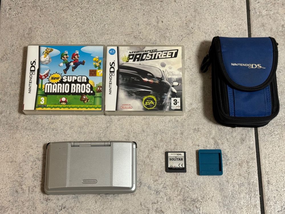 Nintendo DS Classic mit 3 Spielen und Tasche (Gebraucht) in Kaiseraugst ...