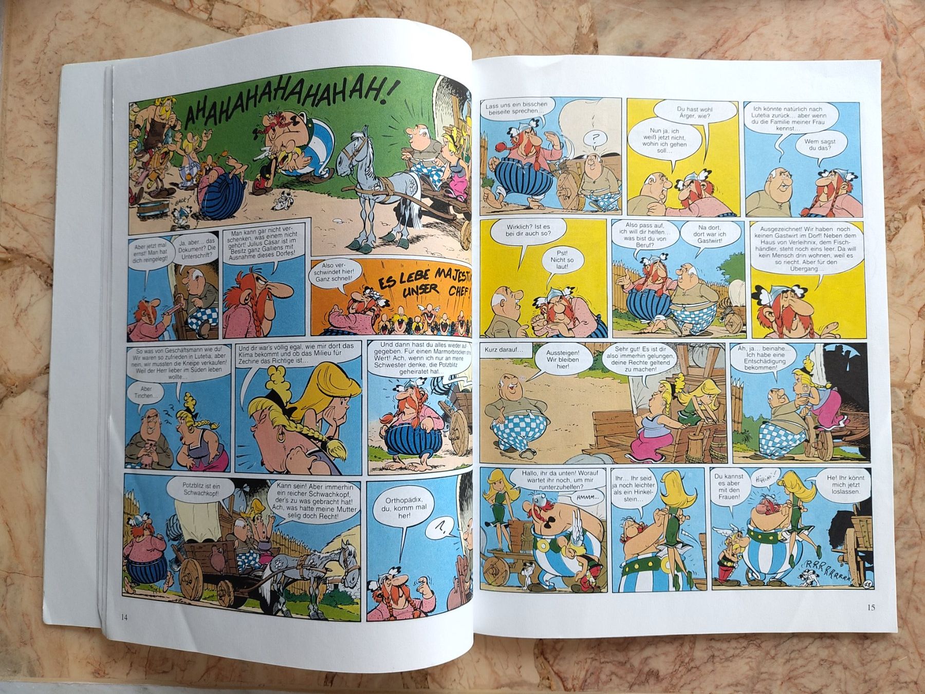 Asterix Comic - Band 21 - Das Geschenk Cäsars (Gebraucht) in Steinhof ...
